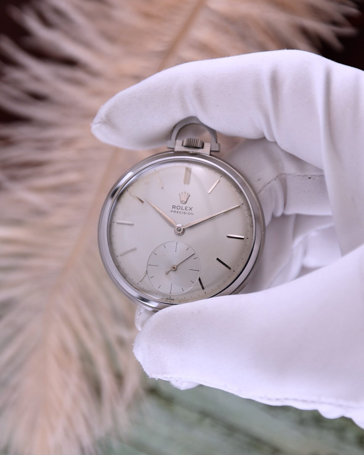 Vintage Rolex Precision Pocket Watch 9165 - EGGcraft